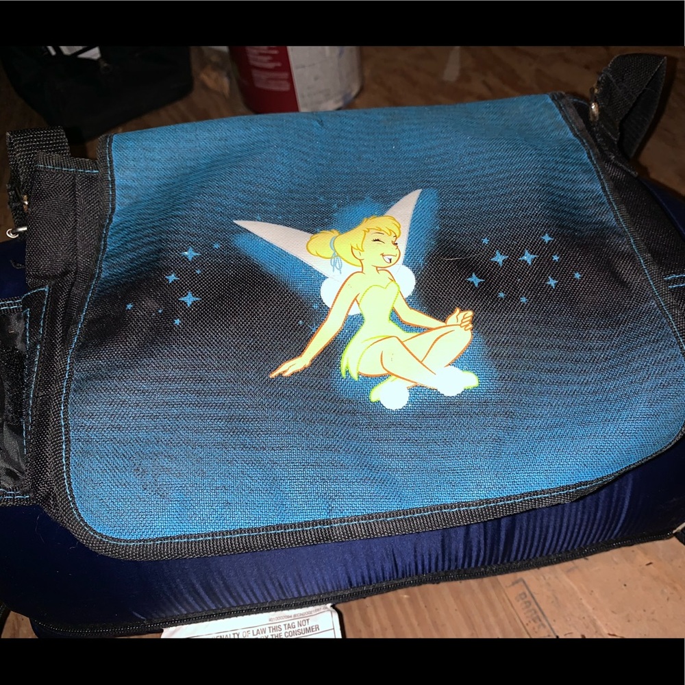 Tinker Bell Canvas Messenger Bag - Gem